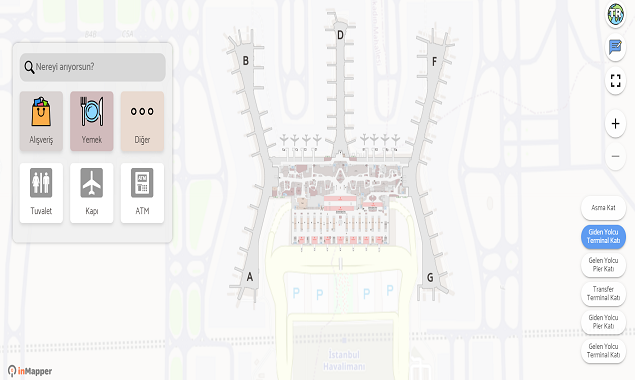 Turkish Airlines | Terminal Haritaları